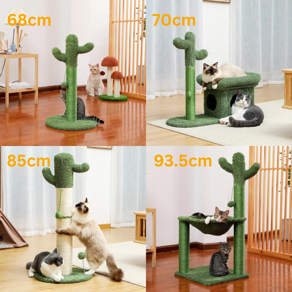 Compact Cat Trees Under 100CM - Perfect for Small Spaces – Cat Tree Haven