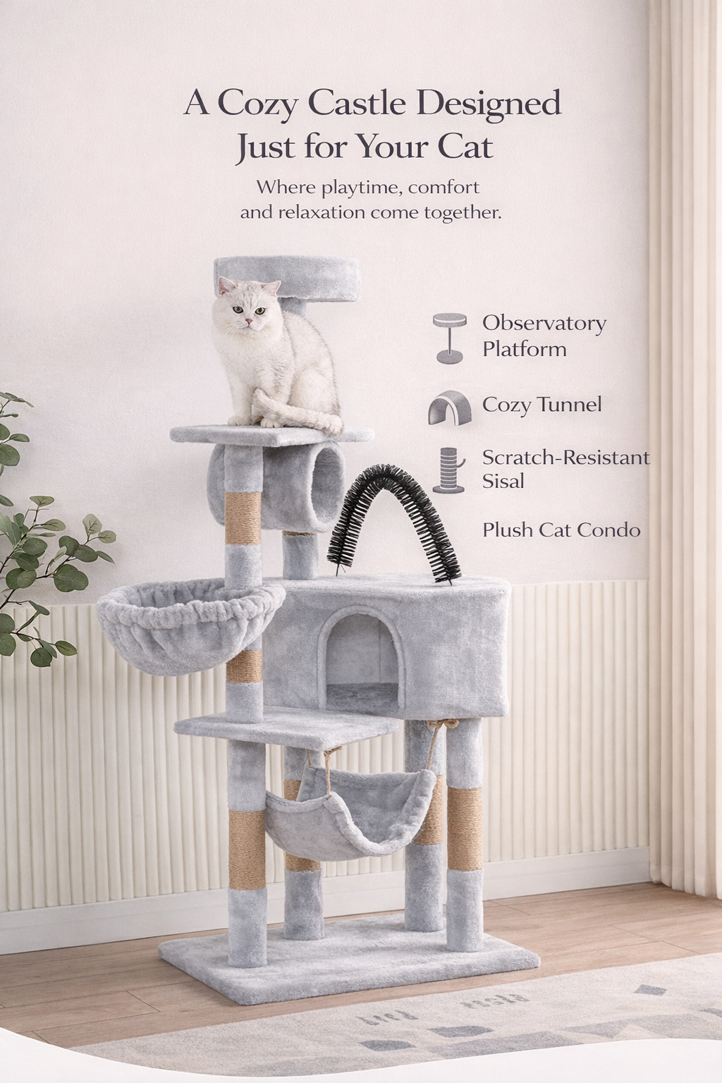 Cat Trees Australia, Modern Multi-Level Cat Furniture & Towers – Cat ...